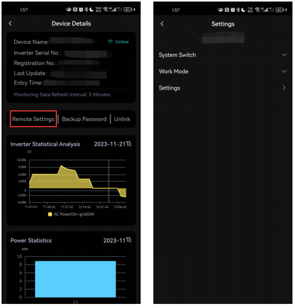 Manuale d'uso dell'APP SolaX Cloud V5