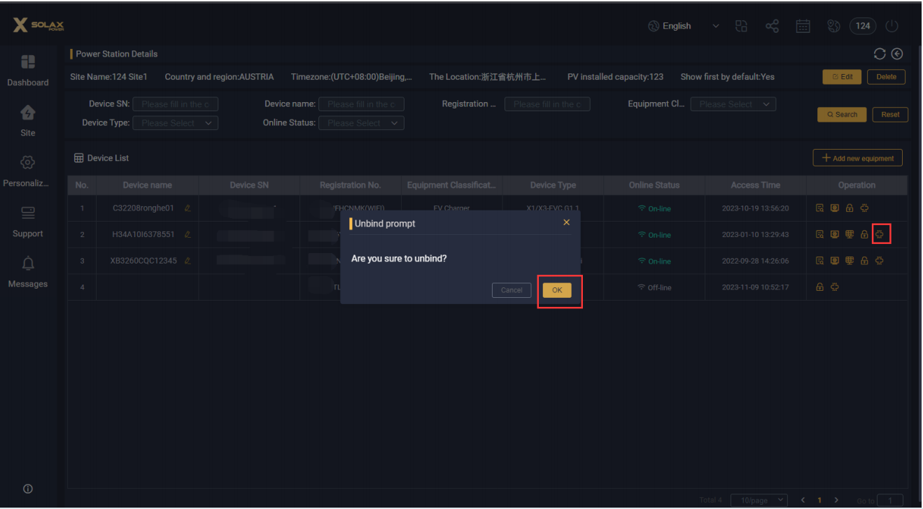 SolaX Cloud V5 Web Manuale d'uso