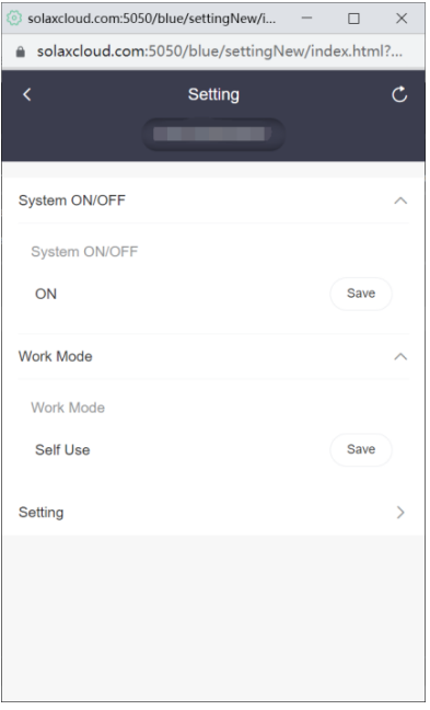 SolaX Cloud V5 Web Manuale d'uso